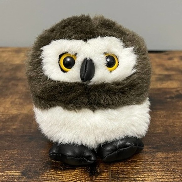 Swibco Puffkins | Toys | Vintage 994 Swibco Puffkins Olley Owl Plush ...